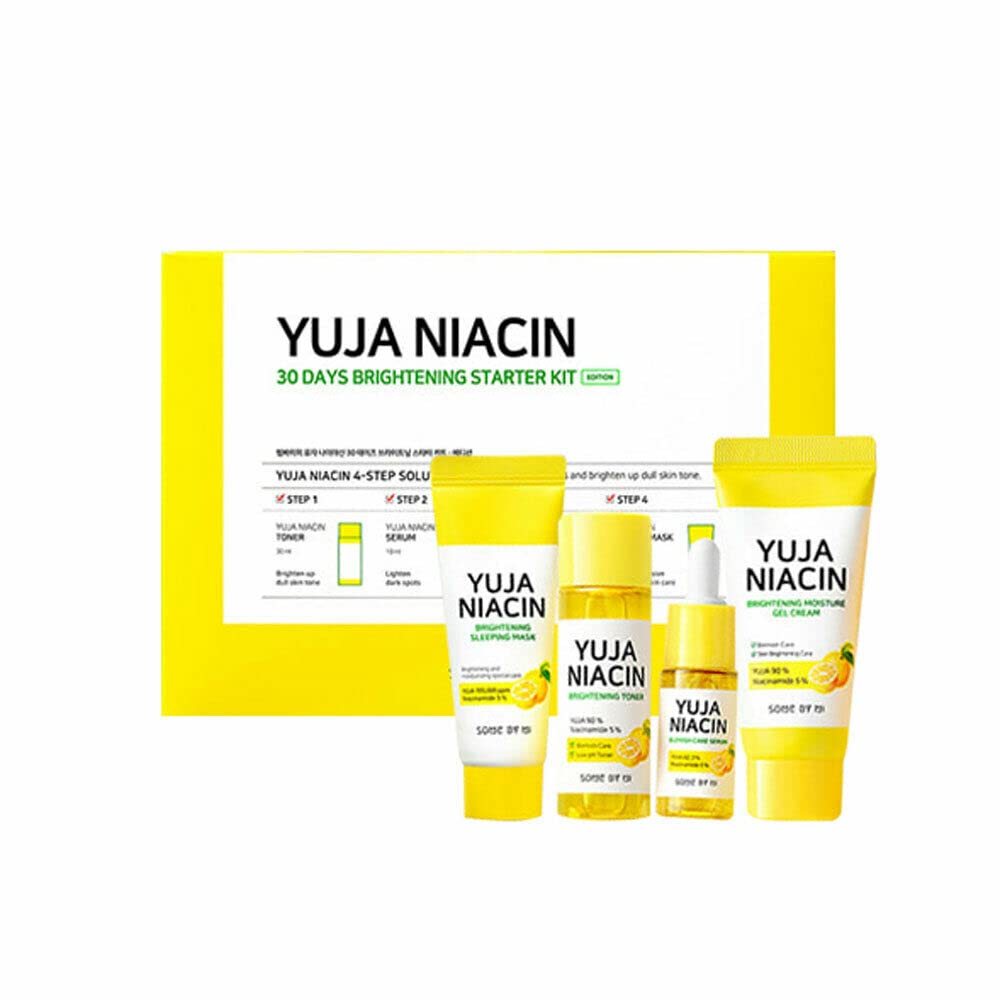 Yuja Niacin 30 Days Brightening Starter Kit (4 pcs) - Kaloka Beauty