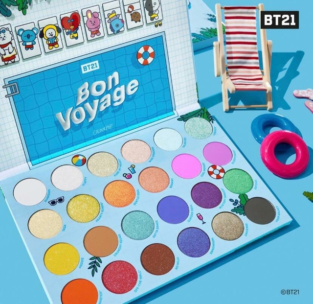 Colourpop BT21 Bon Voyage - Kaloka Beauty