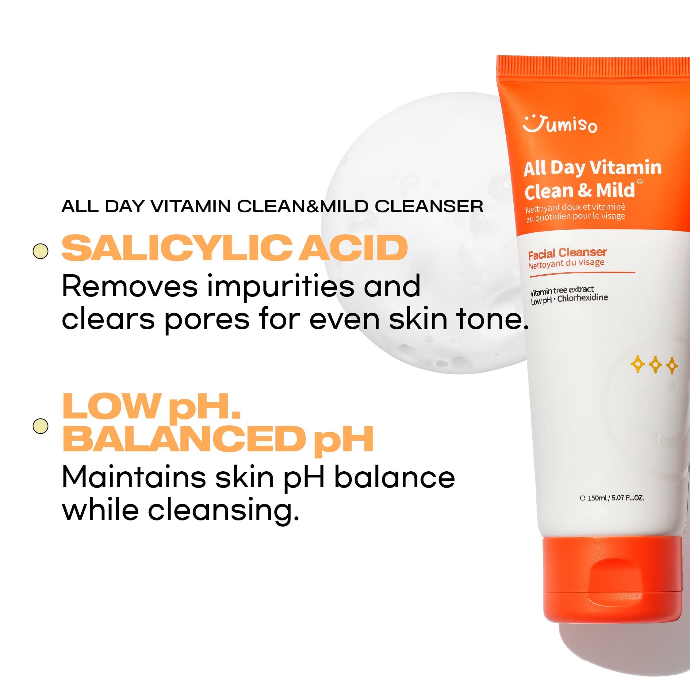 All Day Vitamin Clean & Mild Facial Cleanser - Kaloka Beauty