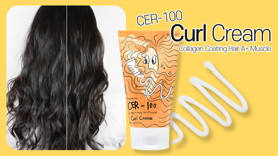 CER-100 Collagen Coating Hair A+ Muscle Curl Cream - Kaloka Beauty