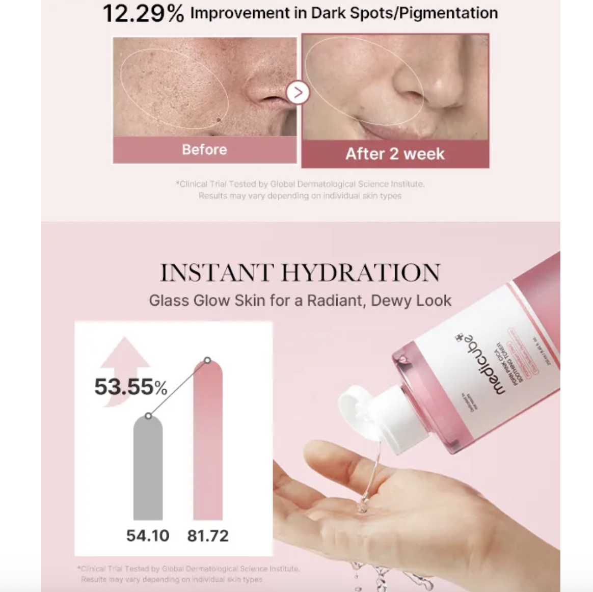 PDRN Pink Cica Soothing Toner - Kaloka Beauty